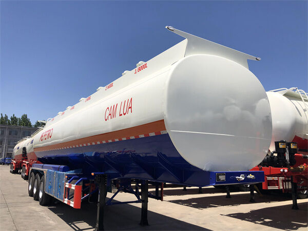 CIMC 45m3 50m3 60m3 tri-axles fuel tank semitrailer cisterna za goriva i maziva