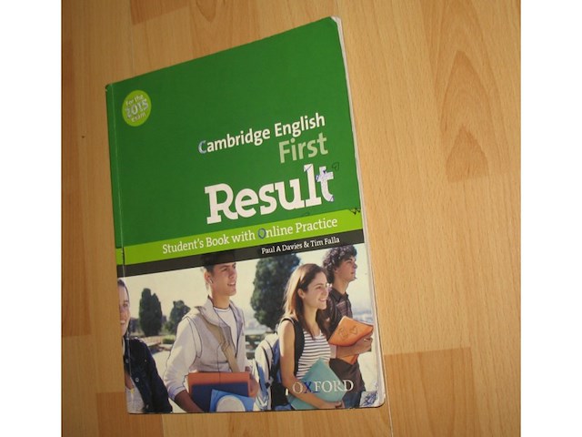 CAMBRIDGE ENGLISH FIRST RESULT