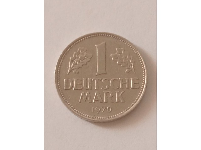 1 Marka 1970.g - D - Nemačka - LEPA Kovanica