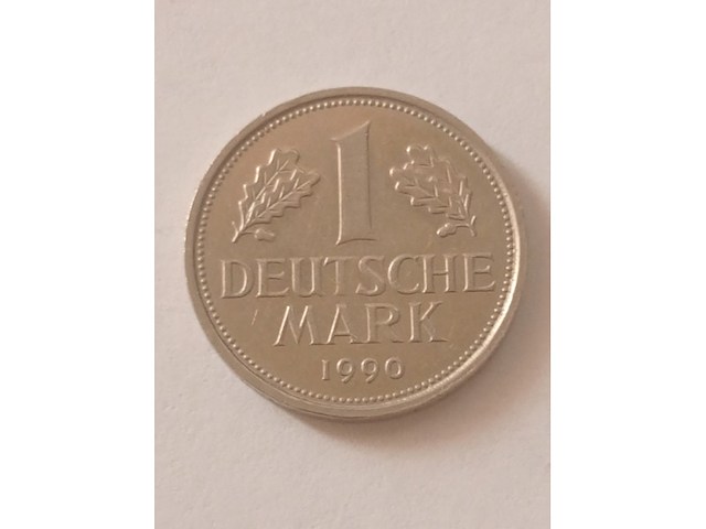 1 Marka 1990.g - F - Nemačka -