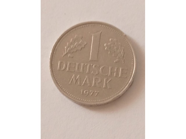 1 Marka 1977.g - G - Nemačka -
