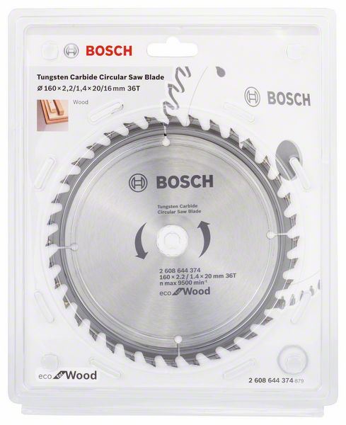 .List kružne testere Eco for wood Bosch 2608644374