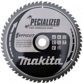 Makita List za testeru od tvrdog metala EFFICUT 260x30x2,15x75 - E-12201