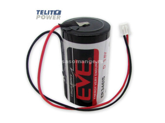TelitPower baterija Litijum ER34615 sa konektorom za toplotna merila Danfoss Infocal 5 3.6V 19000...