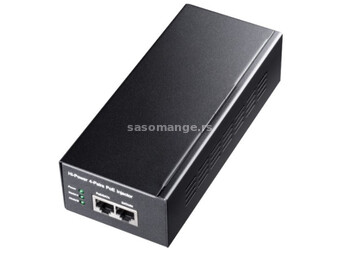 Cudy POE300 60W Gigabit PoE+/PoE Injector, 802.3at/802.3af Standard, Data and Power 100 Meters