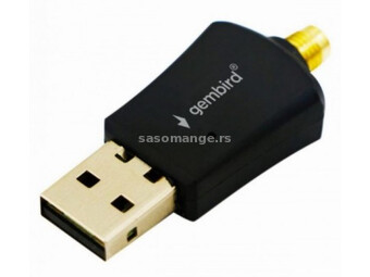 Gembird high power USB wireless adapter 300N, detachable antena, RF pwr ( WNP-UA300P-02 )