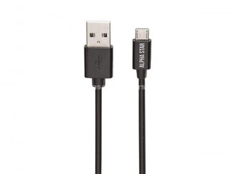 Alpha star USB kabl 2.0 (tip A -muški) -microUSB (tip A -muški) dužina 2m 2A za brze punjace ( Mi...