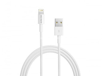 Alpha star USB kabl USB 2.0 (tip A -muški) -apple lightning ( za iPHONE -muški) dužina 1.2m beli ...
