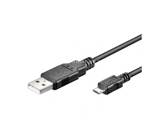 USB 2.0 kabel A-micro B ( CABLE-167-1.8 )