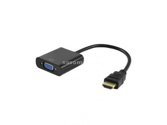 HDMI na VGA adapter + audio adapter, kablovski ( HDMI-VGA-CAB )