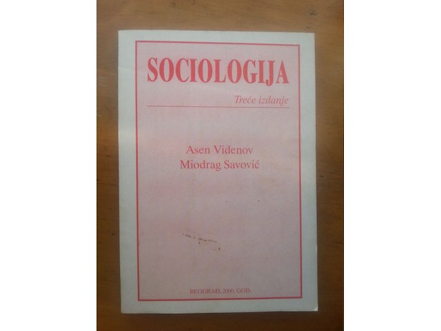 Sociologija - Videnov, Savović