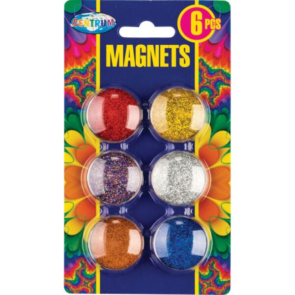 Magneti 30mm 1/6 gliter Centrum