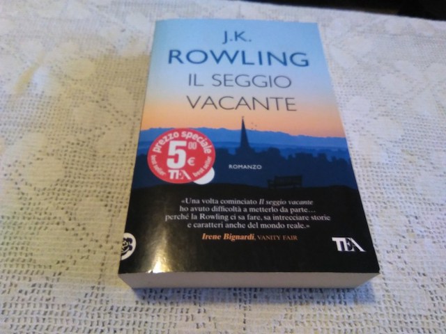 J.K.Rowling IL SEGGIO VACANTE,,,ODLICNO