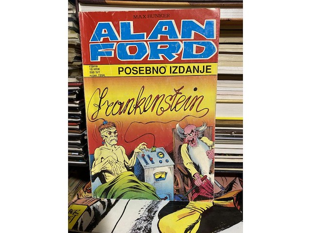 Alan Ford posebno izdanje - Frankenstein