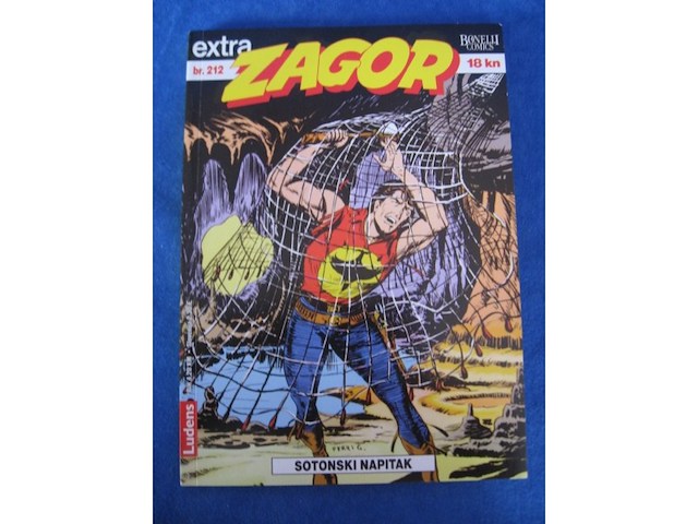 ZAGOR EXTRA 212 –  SOTONSKI NAPITAK  – LUDENS