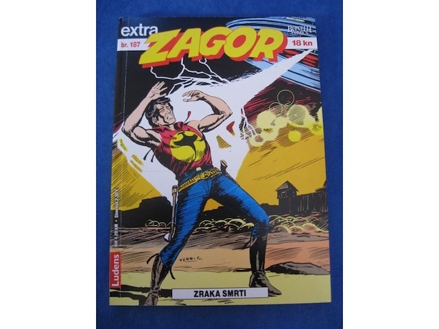 ZAGOR EXTRA 187 –  ZRAKA SMRTI    – LUDENS