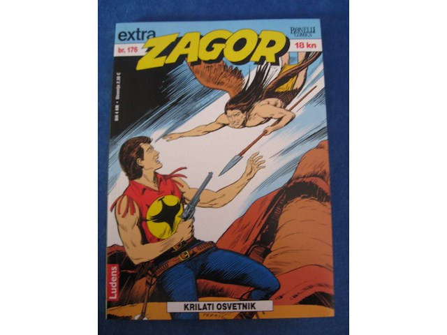 ZAGOR EXTRA 176 –  KRILATI OSVETNIK    – LUDENS