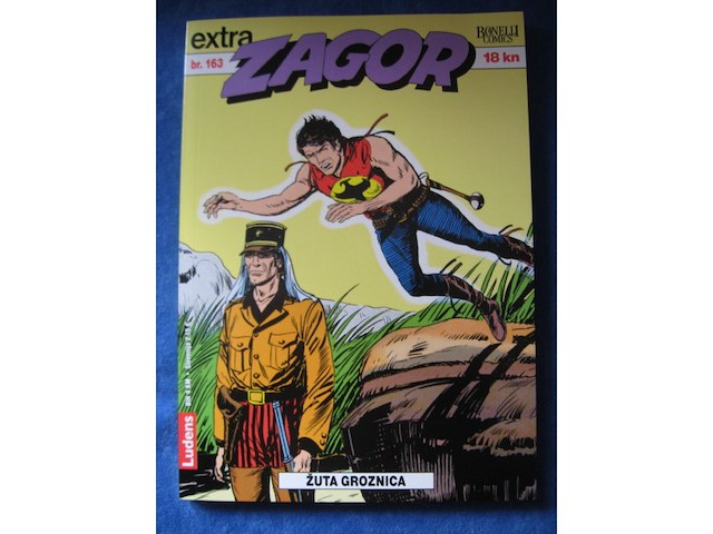 ZAGOR EXTRA 163 – ŽUTA GROZNICA  – LUDENS