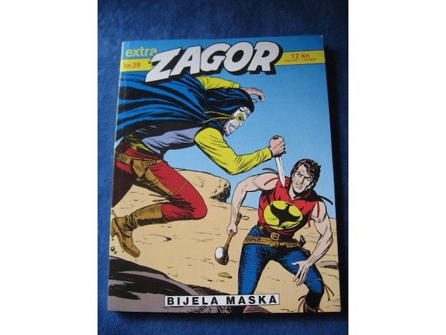 ZAGOR EXTRA 29 – BIJELA MASKA – SLOBODNA DALMACIJA