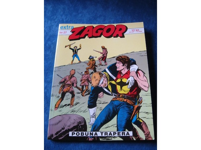 ZAGOR EXTRA 27 – POBUNA TRAPERA – SLOBODNA DALMACIJA