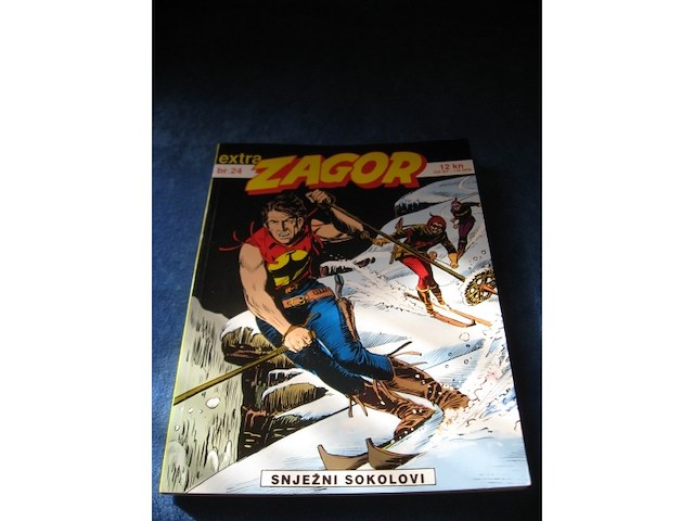 ZAGOR EXTRA 24 – SNJEŽNI SOKOLOVI – SLOBODNA DALMACIJA