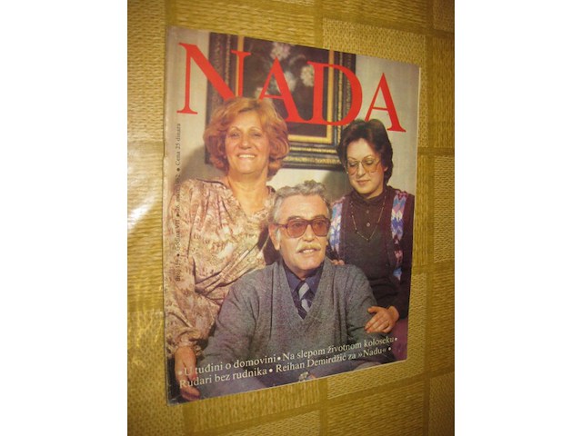 Nada br.159 (1982) Lola i Milan Puzić