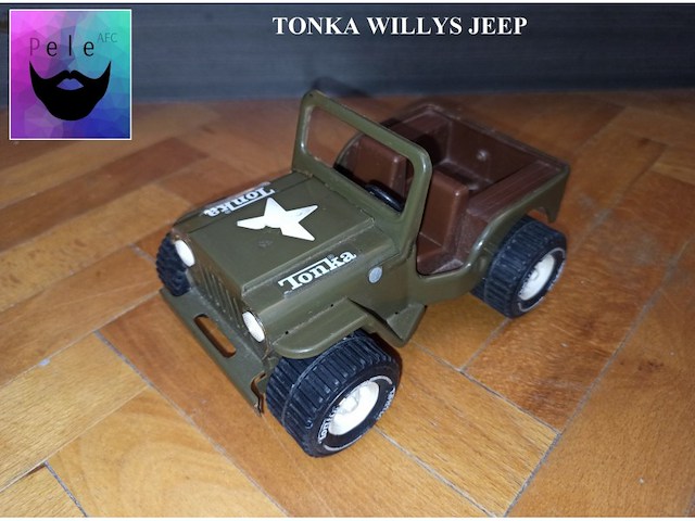 Stara limena igracka - Tonka Willys Jeep