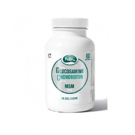 NBL GLUCOSAMINE CHONDROITIN MSM 60 KAPSULA