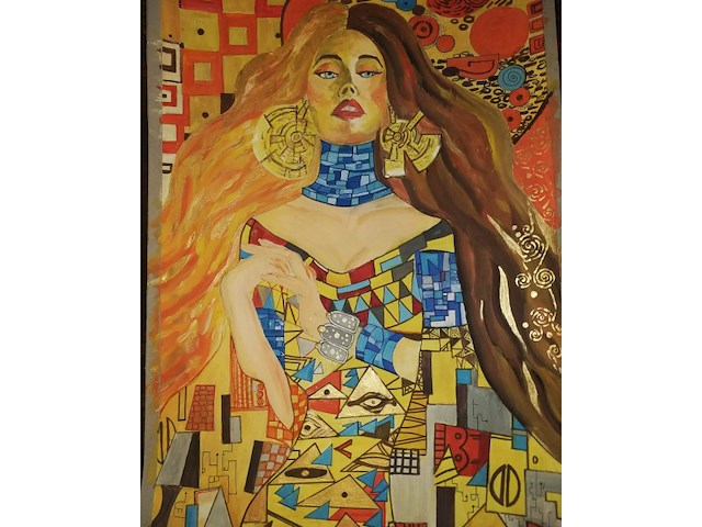 Slika u stilu Gustav Klimt