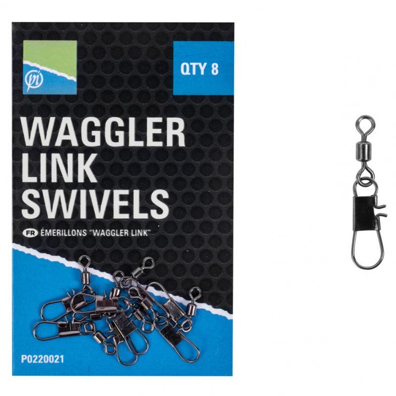 PRESTON WAGGLER LINK SWIVELS