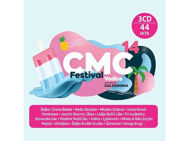 CMC Festival Vodice 2022 (3x CD) Neotpakovan