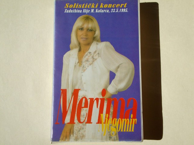 Merima Njegomir - Solistički Koncert 23.5.1995. (VHS)