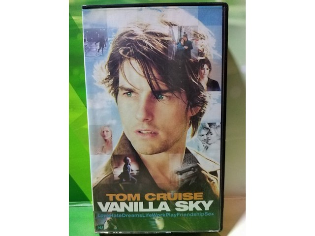 Vanilla Sky - Tom Cruise / VHS /