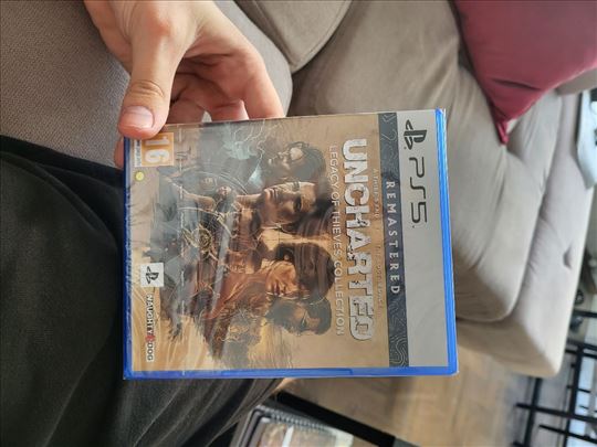 Uncharted legacy of thieves collection za ps5