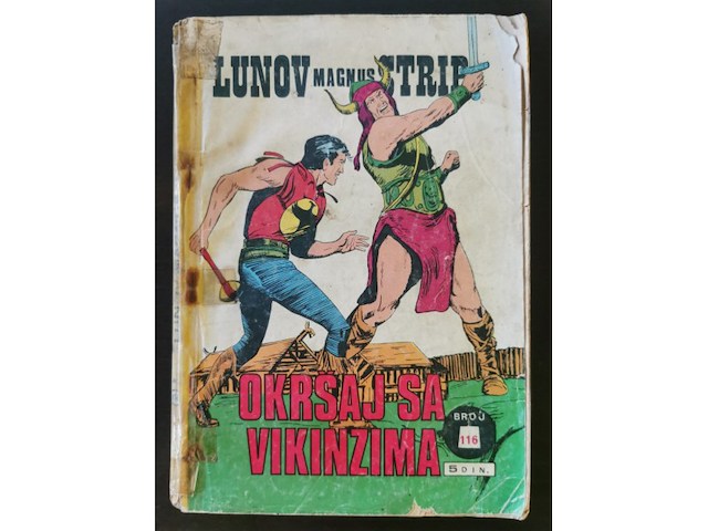 Lunov Magnus Strip LMS 116 - ZAGOR -OKRŠAJ SA VIKINZIMA