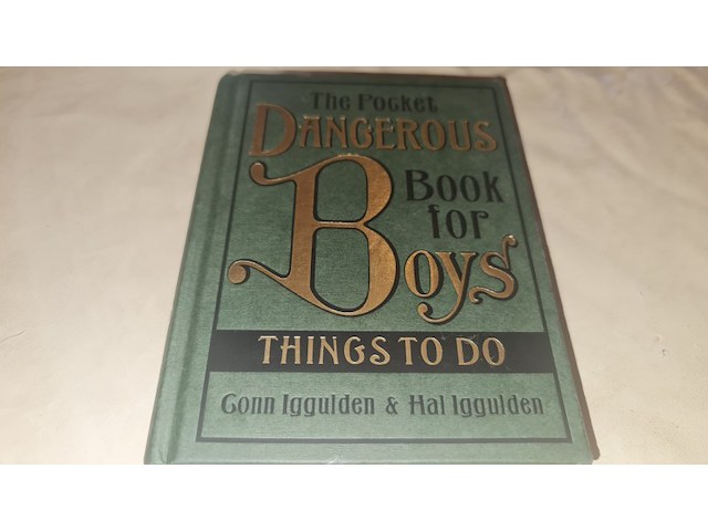 Dangerous book for boys, Things to do
