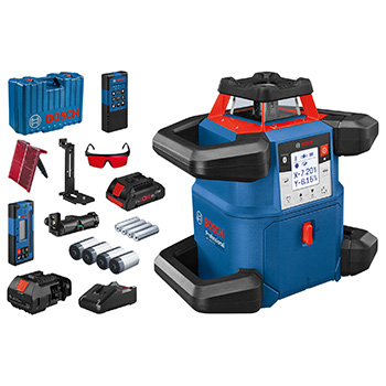 Bosch rotacioni laser GRL 600 CHV + ProCORE 4,0Ah 18V + prijemnik LR 60 + daljinski upravljač RC 6 0601061F00