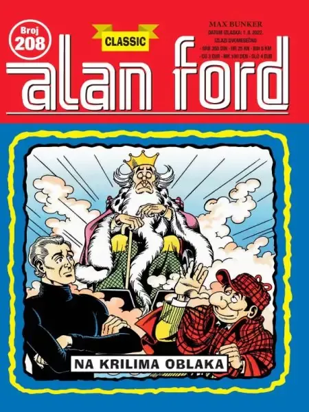 Color Media International Alan ford 208-classic - Na krilima oblaka