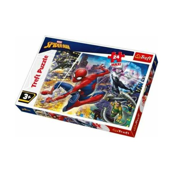 TREFL Puzzle Marvel Neustrašivi Spider-Man - maxi puzzle 24 delovi