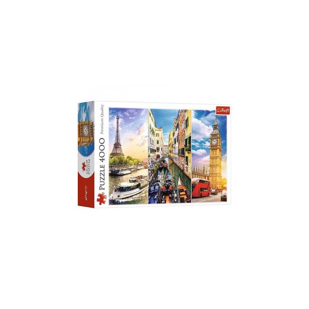 TREFL Puzzle -Put oko sveta - 4.000 delova