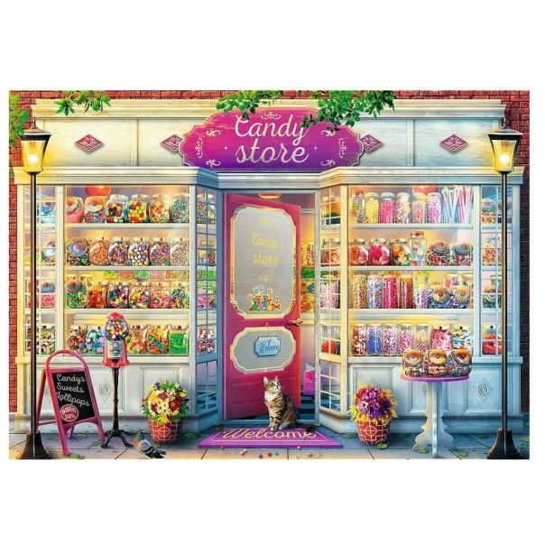 TREFL Puzzle Prodavnica slatkiša - 500 delova