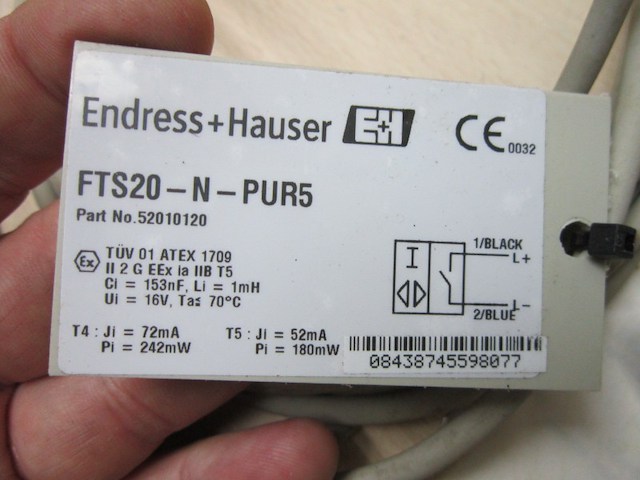 Sonda Za Nivo  Endress+Hauser FTS20-N-PUR5-