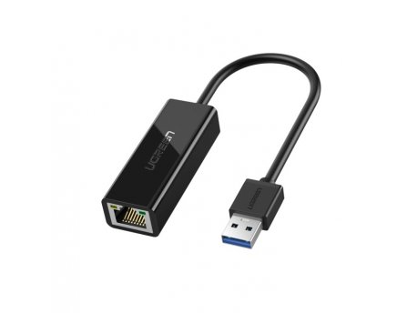 UGREEN USB 3.0 na RJ45 adapter CR111 crni