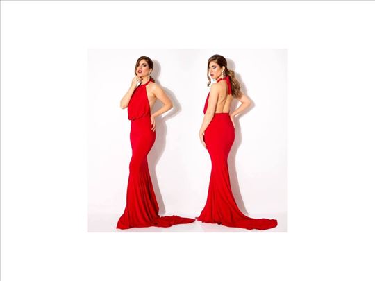 Crvena sirena haljina, više boja