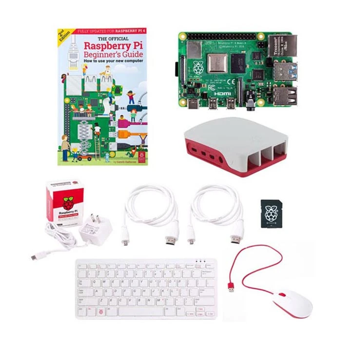 RaspberryPi 4 Model B 4GB RAM, Desktop Kit EU