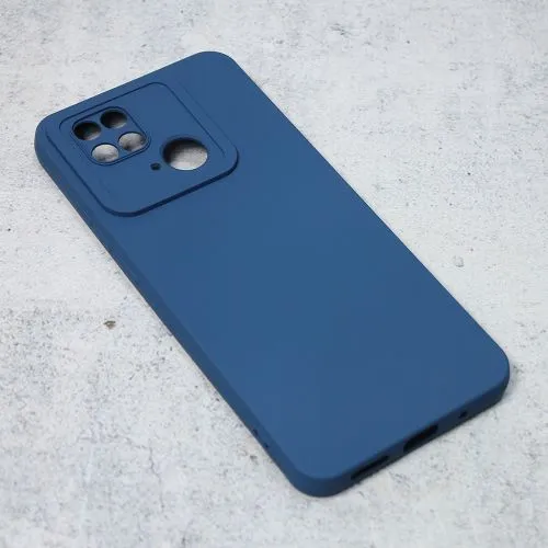Futrola - maska Silikon Pro Camera za Xiaomi Redmi 10C tamno plava