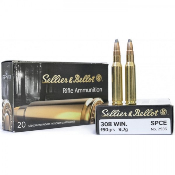 Metak karabinski Sellier&Bellot 308Win SPCE 9,7gr