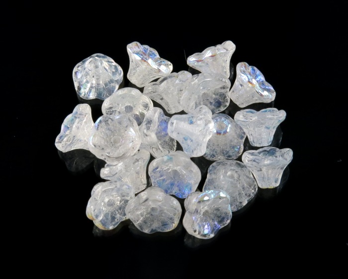 Cvetne Kapice 7x5mm 00030/28701 Crystal AB (20kom)