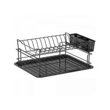 TEXELL Oceđivač za sudove Black double decker TDE-BD338