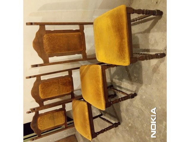 Stilske stolice 3 kom
